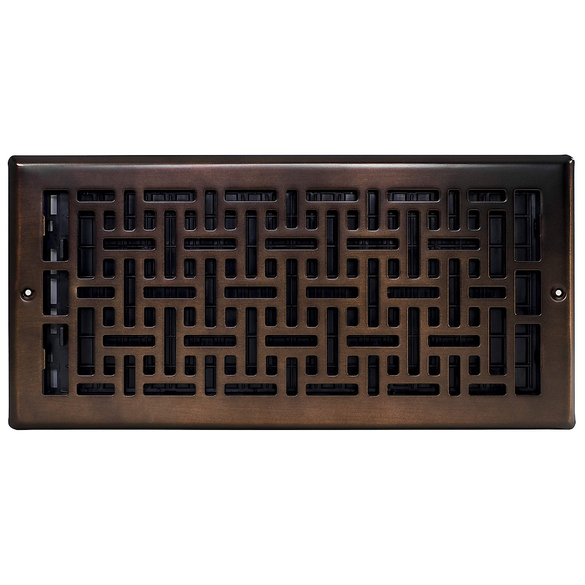 Decor Grates AJL614W-RB Oriental Wall Register, 6x14 Inches, Rubbed Bronze Finish