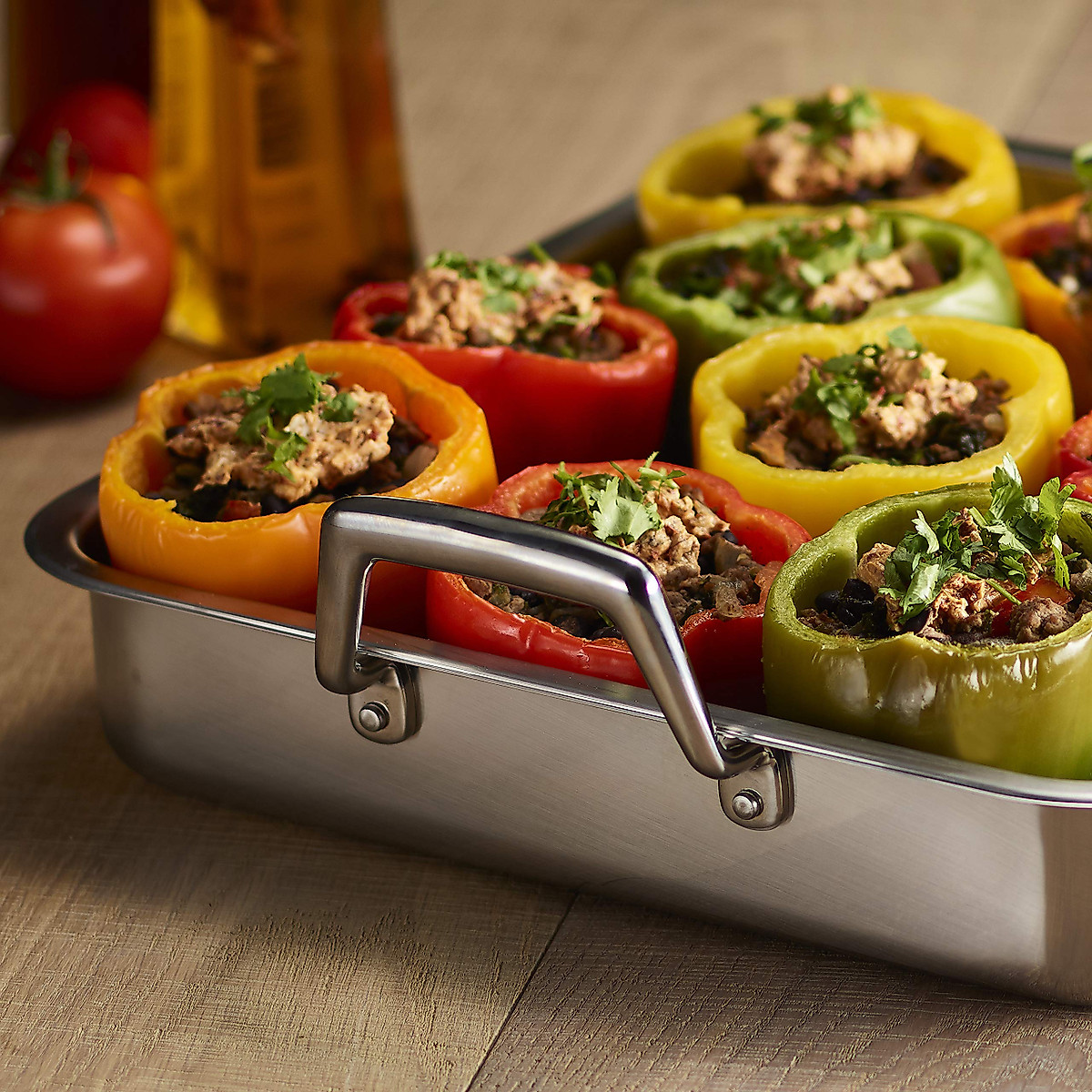 Tramontina Roasting Pan Stainless Steel 18.75-Inch, 80203/010DS