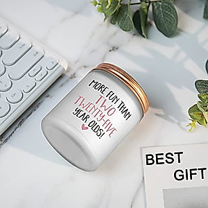 50th Birthday Gifts for Women or Men- Funny Best 50th Bday Gift Ideas- Happy Turning 50 Year Old Birthday Presents for Friends, Wife, Husband, Mom, Dad, Sister- Lavender Candles