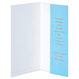 Papyrus Graduation Card with Money Holder (Tomorrow's Adventure)