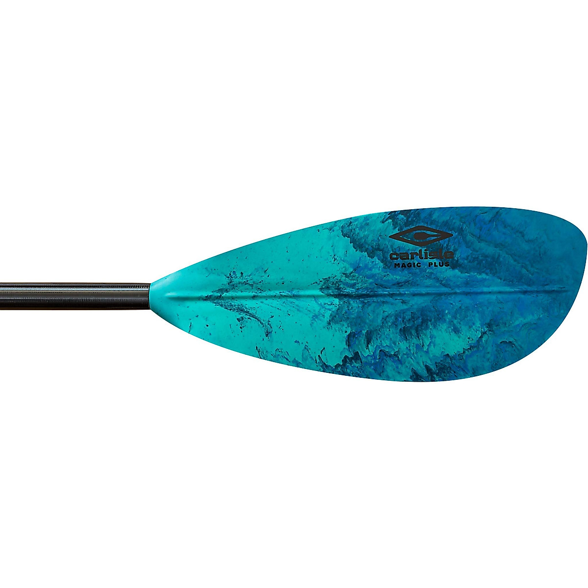 Carlisle Magic Plus Kayak Paddle with Polypropylene Blades and Wrapped Fiberglass Shaft, 230cm - Seaglass