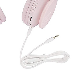 PowerLocus Bluetooth Headphones for Kids, Wireless Foldable Headphones Over Ear, Headphone with Microphone, 85DB Volume Limit, Wireless and Wired Headset with Micro SD, FM for Cellphones, Tablets, PC