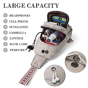 Shrrie Sling Bag for Women,Sling Bag for Women Crossbody Purse Waist Bag,Fanny Pack Crossbody Bags for Women for Travel and Daily Use