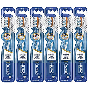 Oral-B Pro-Health Advanced Clinical Pro-Flex Toothbrush, Soft - Pack of 6