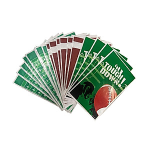 LYK 30PCS Football Goodie Bags With 3 Styles Football Party Favors Bag Treat Candy Bags Football Themed Gift Bags for Birthday Kids Party Supples