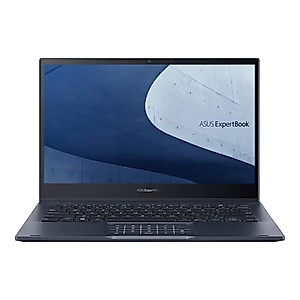 ASUS ExpertBook B5 Flip 2-in-1 Business Laptop (13.3" FHD OLED Touchscreen, Intel Core i7-1165G7, 40GB RAM, 2TB SSD, Active Pen), Backlit, FP, 14-Hr Long Battery Life, 3-Yr WRT, Win 11 Pro, Black