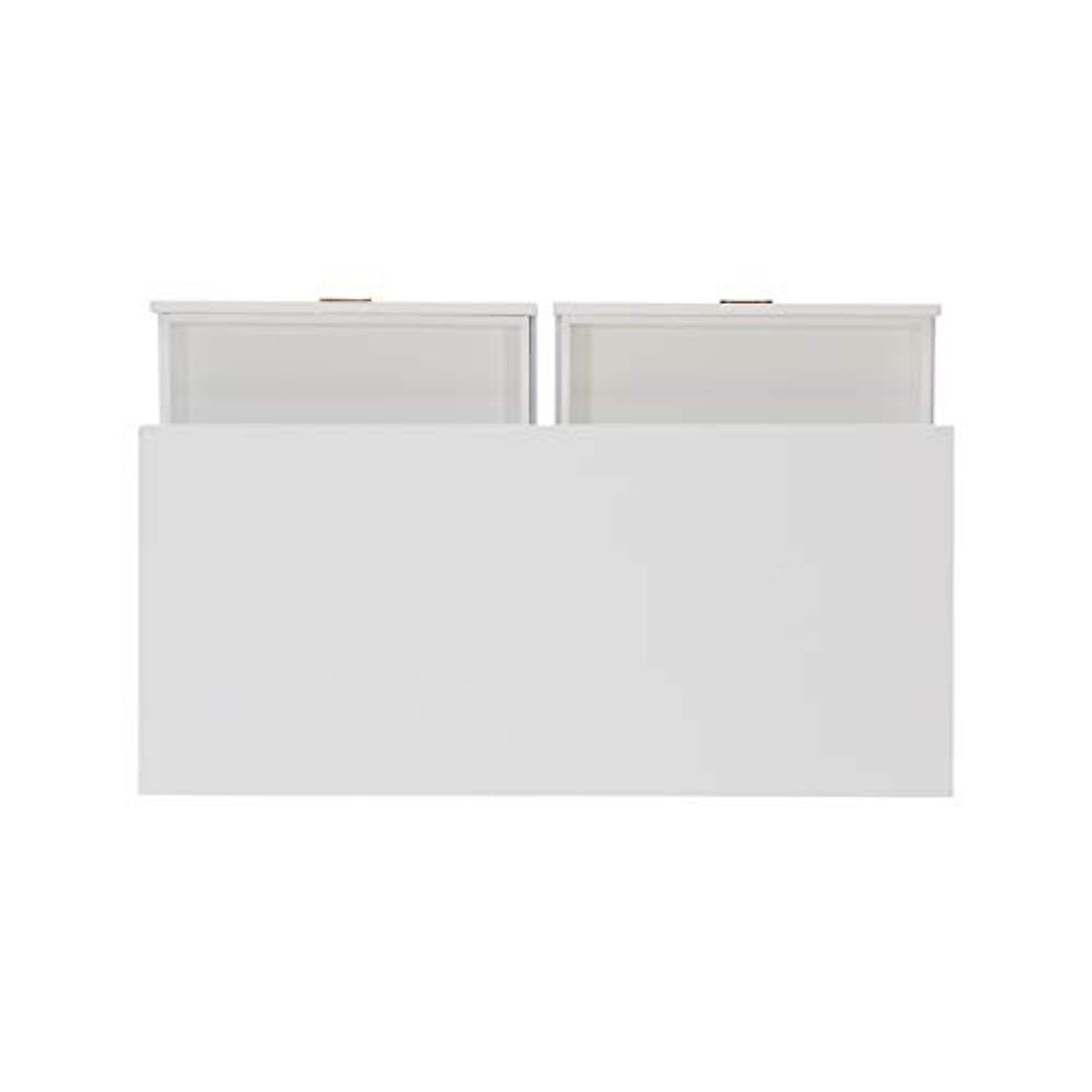 Linon Desk, White, 44"W x 20"D x 30"H