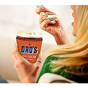 Mugzie - Ice Cream - Pint Sized - Deluxe Thick Neoprene Cozy Sleeve Cover Insulator - Dads Ice Cream