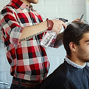 JIUZHU Empty Plastic Spray Bottles (5 pack) for Cleaning Solutions, Hair, Essential Oil, Plants, Refillable Sprayer with Mist and Stream Mode (17 oz)