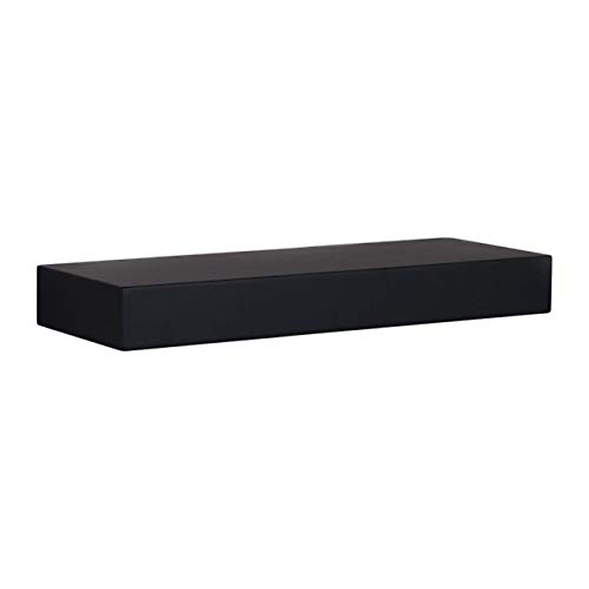 kieragrace Stockholm Maine Floating Wall Shelf - Black, 12"