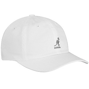 Kangol Washed Baseball - White/1SFM White, One Size