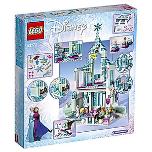 LEGO Disney Frozen Elsa's Magical Ice Palace 43172 Toy Castle Building Kit with Mini Dolls, Castle Playset with Popular Frozen Characters Including Elsa, Olaf, Anna and More (701 Pieces)