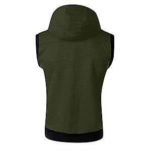 Ymosrh Mens Casual Hoodies, Get Lit Christmas Sweater XXL Men Hoodie Zip Up Hoodies Fashion Men's Summer Casual Hooded Color T-Shirt Short Sleeve Top Blouse Blank Basic (5XL, Green)