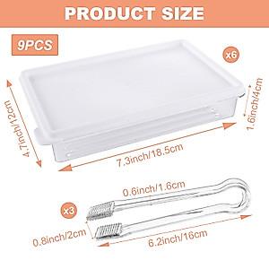 LOYORTY 6PCS Deli Meat Container for Fridge with Airtight Lids, Lunch Meat Container for Refrigerator, Bacon Storage Container for Fridge, with 3 Pcs Serving Tongs