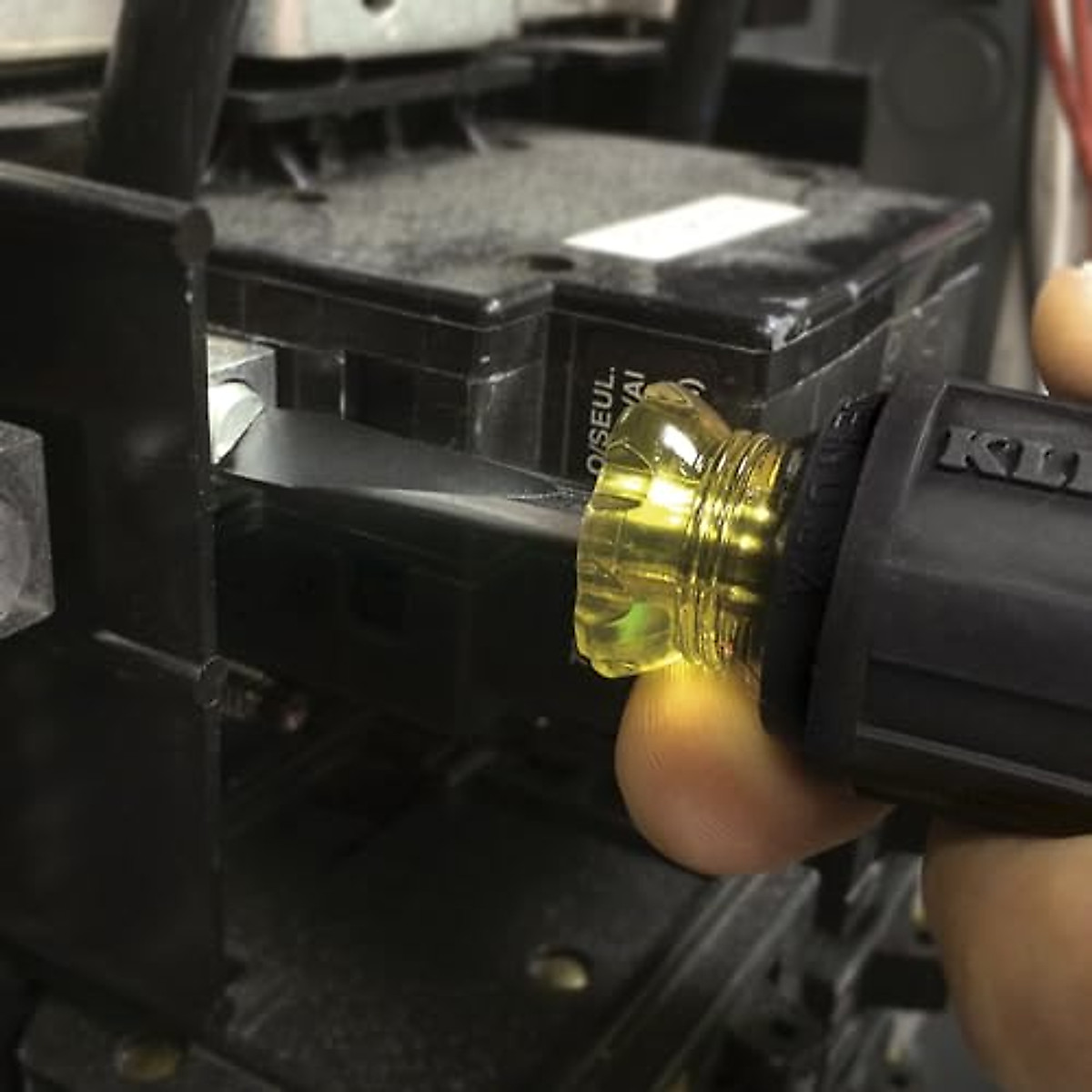 Klein Tools 85078 Screwdriver Set, 4 Phillips, 4 Flat Head Tips, Non-Slip Cushion Grip, Made in USA, All-Purpose Screwdriver Kit, 8-piece