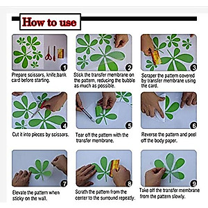 Removable Large Flying Butterfly Notes Music Wall Decor Sticker Kids Room Bedroom Butterflies Adhesive for Baby Nursery Room Vinyl Wall Mural TM-55 (Black)