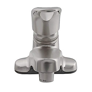 Dura Faucet DF-PL100-SN RV Single Lever Bathroom Faucet (Brushed Satin Nickel Plating Over ABS Plastic)