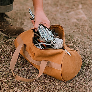 loensy Tent Stakes Storage Bag Multifunctional Large Capacity Bags Case for Camping