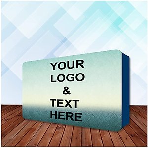 Wall Box Fabric Displays Portable Promotional Stand Aluminum Coated Frames – Best Use for Trade Shows, Indoor Exhibitions, Events, Retail Stores, Malls (Double Sided Print, 20' x 10')