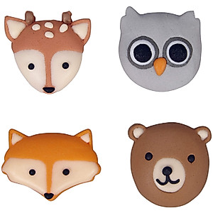 Food Items Icing Decorations, Camping Adventures-Woodland Animals