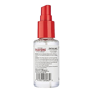 THAYERS Alcohol-Free Rose Petal Witch Hazel Facial Mist Toner - 3oz