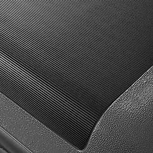 Philosophy Gym Aerobic Exercise Adjustable Step Platform, Health Club Size, with 4 Risers - Gray