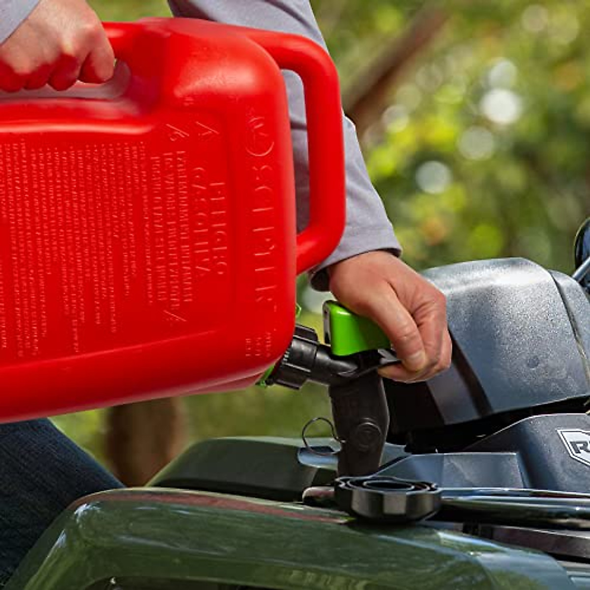 Scepter FSCG552 Fuel Container with Spill Proof SmartControl Spout, Red Gas Can, 5 Gallon