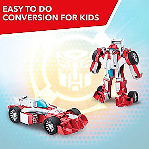 Transformers Playskool Heroes Rescue Bots Academy Road Rescue Team Trailer 4-Pack Converting Toy