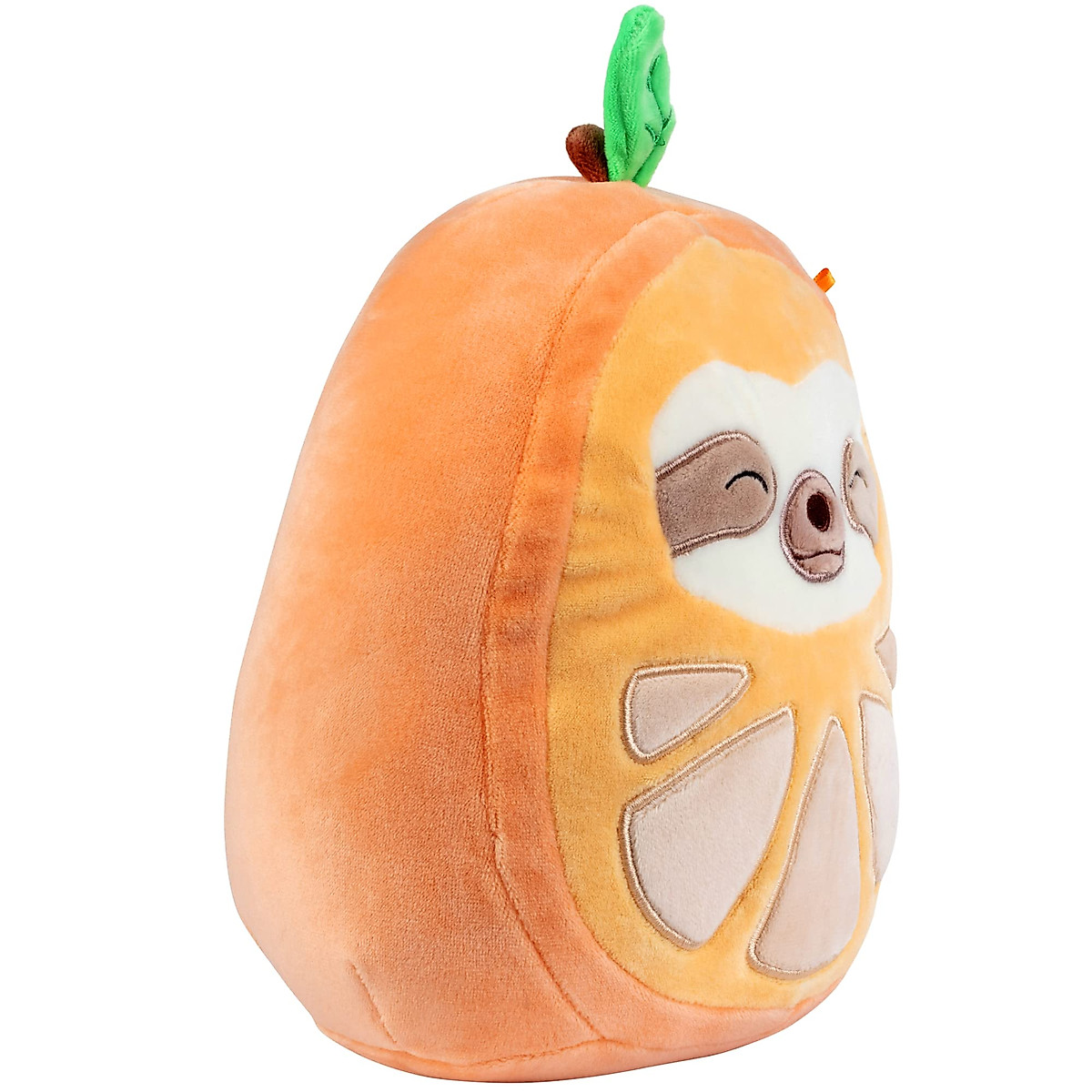 Squishmallows Original 8-Inch Simon The Orange Sloth - Official Jazwares Plush - Collectible Soft & Squishy Sloth Stuffed Animal Toy - Add to Your Squad - Gift for Kids, Girls & Boys