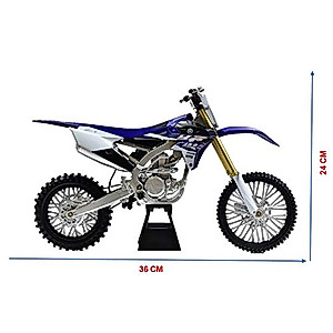 New-Ray Toys 1:6 2017 Yamaha YZ450F,Multi-Coloured,49643
