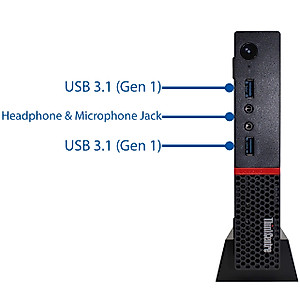 Lenovo ThinkCentre M900 Tiny Desktop Computer, Intel i5-6500T Upto 3.10GHz, 8GB RAM, 1TB NVMe SSD, 4K DisplayPort, Bluetooth, AC Wi-Fi, Windows 10 Pro (Renewed)