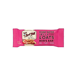 Bob's Red Mill Peanut Butter Jelly & Oats Bob's Bar, 1.76 Ounce (Pack of 12)