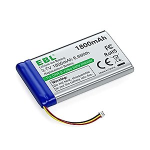 EBL Replacement Battery for Infant Optics DXR-8 Video Baby Monitors, 1800mAh High Capacity 3.7V Lithium Ion Sp 803048 Rechargeable Battery