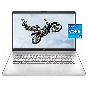 HP 17.3 inch Home and Business Laptop | Intel Core i5-1135G7 | 1920x1080 IPS Display (Full-HD) | Backlit Keyboard | 16GB Memory 1TB SSD Storage | Win11 Pro | Natural Silver