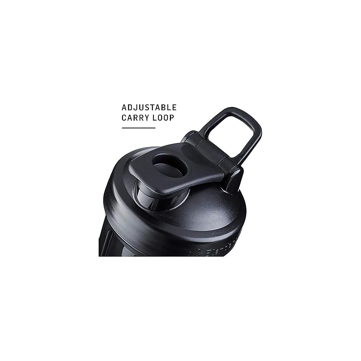 BlenderBottle Classic V2 Shaker Bottle Perfect for Protein Shakes and Pre Workout, 28-Ounce, Black