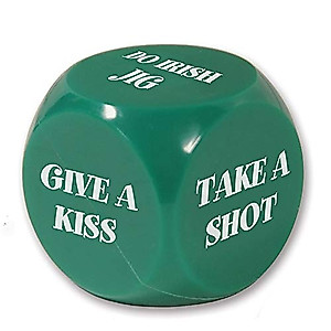 Beistle 30426 St. Patrick Decision Dice Game, 2 Dices Per Game