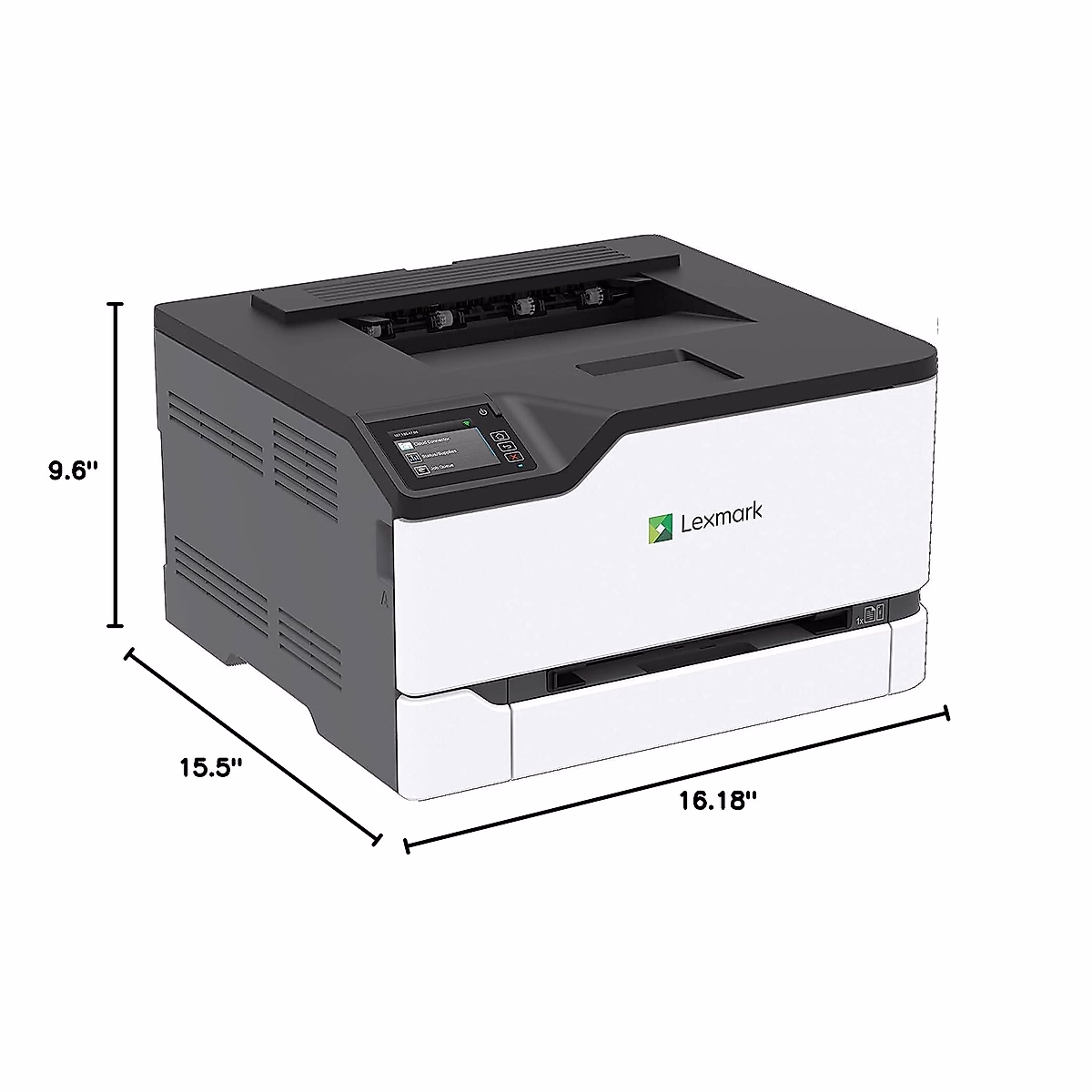 Lexmark C3426dw Color Laser Printer with Interactive Touch Screen, Full-Spectrum Security and Print Speed up to 26 ppm (40N9310),White,Small