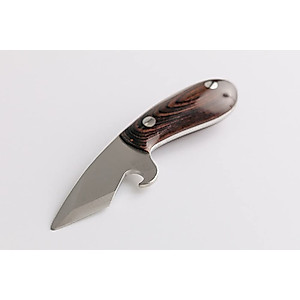 Middleton Made Knives Brew Shucker - Oyster Knife with Bottle Opener - Handmade Oyster Shucker - Oyster Shucking Knife - Made in the USA