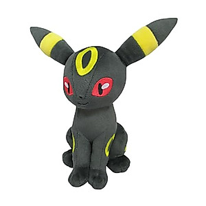 Sanei PP122 Pokemon All Star Collection Umbreon Plush, Brown/a
