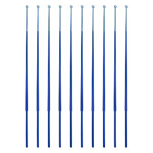 20pcs Plastic Inoculation Loop Disposable Inoculating Rod Inoculation Rings for Lab Experiment