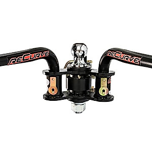 Camco Eaz-Lift ReCurve R3 600lb Weight Distribution Hitch | Features 800lb Max Tongue Weight Rating, 2-5/16-inch Ball has a 15,000lb Max Rating, and Adjustable Sway Control | (48751)