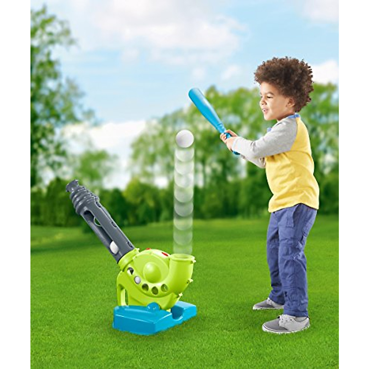Fisher-Price Grow-to-Pro Triple Hit Baseball