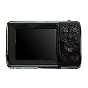 Portable Digital Camera, 16MP Zoom Recording Compact Camera Pocket Camera with 2.4 Inch Display Point and Shoot Camera for Kids, Beginners(Black)