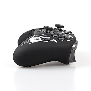 RALAN Glitter Controller Skin for Switch Pro Controller, Anti-Slip Silicone Controller Cover Protector Case