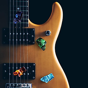 Frienda Thumb Picks Finger Picks, Medium, Flat Thumbpicks, Celluloid Guitar Thumb Finger Picks (12 Pieces, Thumb Picks)