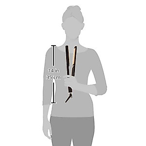 Hot Tools Pro Artist Nano Ceramic Flat iron | Wide Plate for Faster Styling (1-1/4 in)