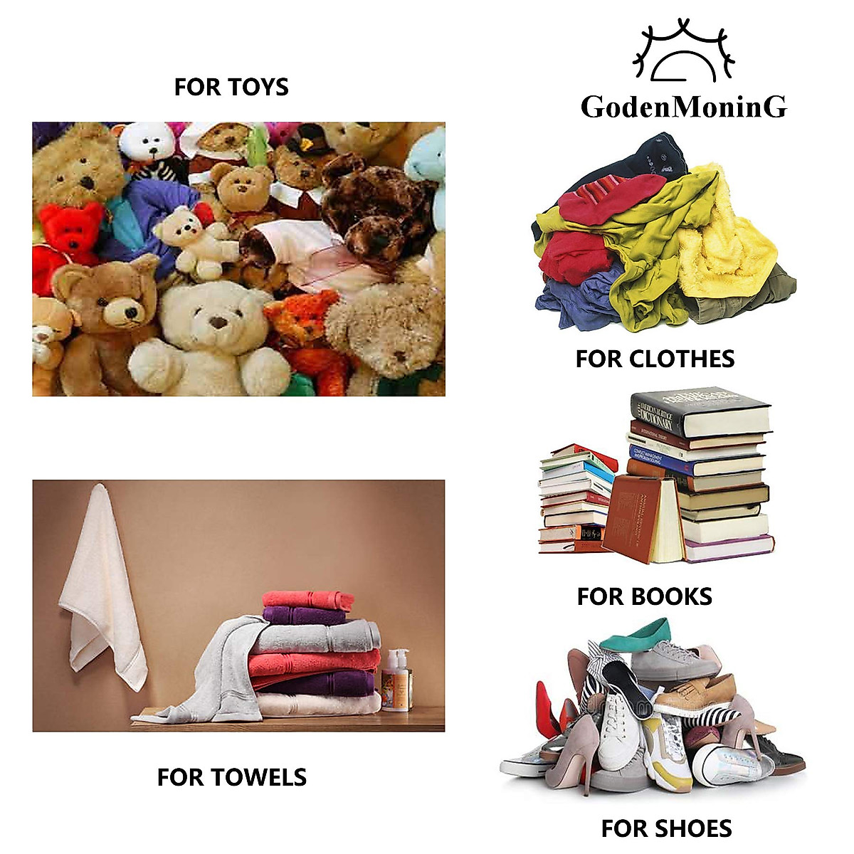 laundry baskets,bedroom hamper,kitchen organization,GodenMoninG 62.8L Waterproof Round Cotton Linen with Handles Collapsible storage basket. (Racing Flag)