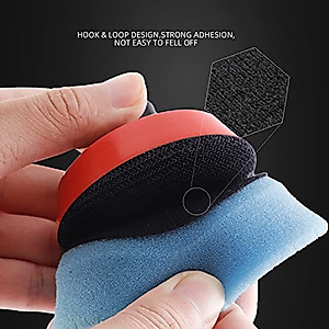 Drill polishing kit, Buffing Polishing Pads, SPTA Car Foam Drill 3-Inch Buffing Pad, 11Pcs Polishing Pads Kit,Car Buffer Polisher Kit Drill Buffing Kit for Car Polishing,Waxing,Sealing Glaze