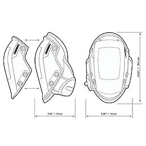 ToughBuilt - Gelfit ™ Rocker Professional Knee Pads - SnapShell ™ Compatible - (TB-KP-G201)