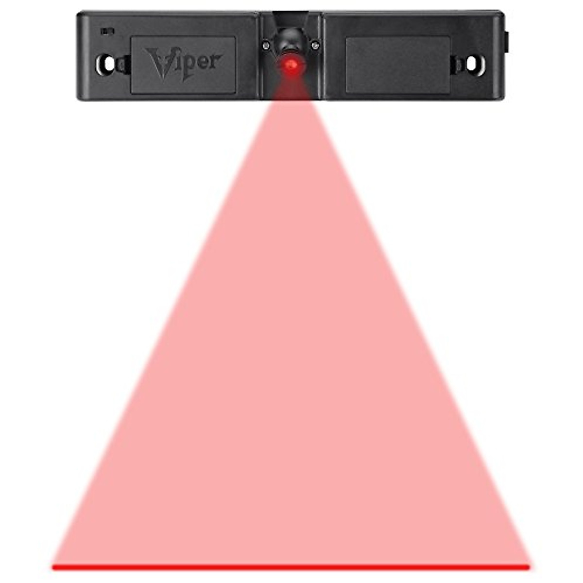 Viper by GLD Products Viper Vault Cabinet & Shot Sisal/Bristle Ready-to-Play Bundle: Elite Set (Shot King Dartboard, Darts, Shadow Buster and Laser Throw Line), Black